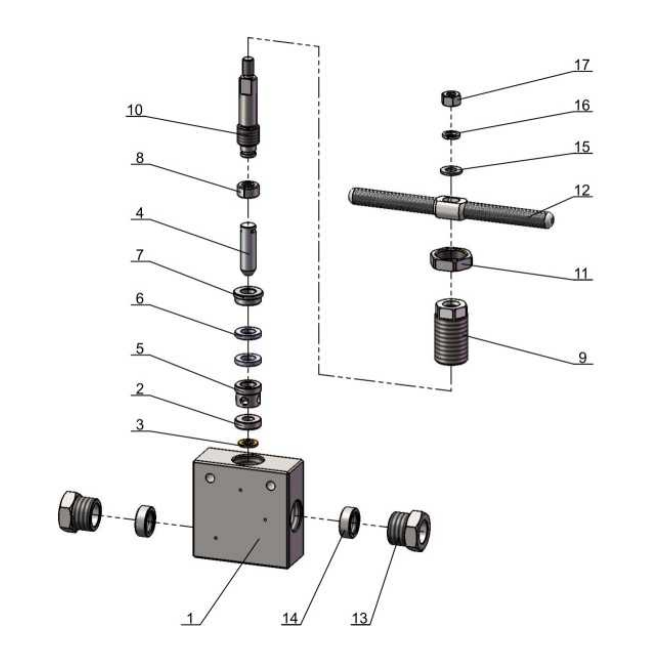 140MPa/Ф11 High Pressure Stop Valve（140GF11-00）